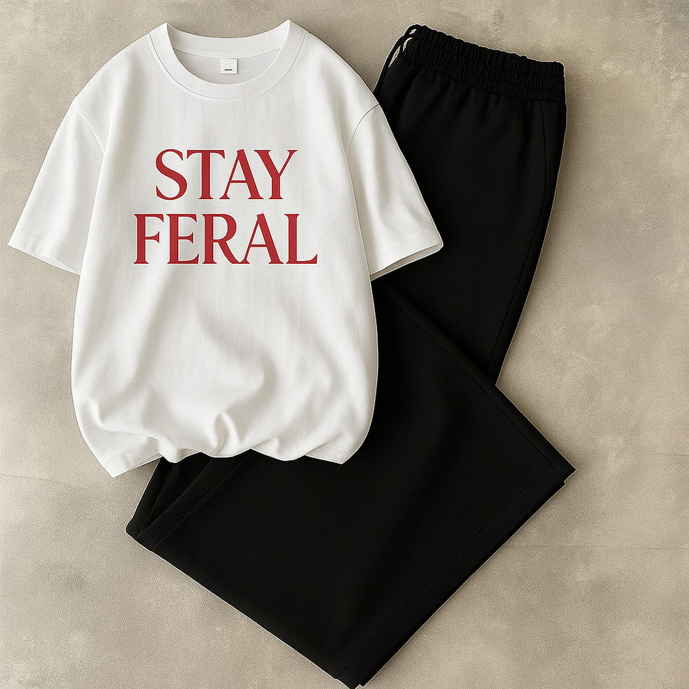 Stay Feral (White) Combo – ZODIC
